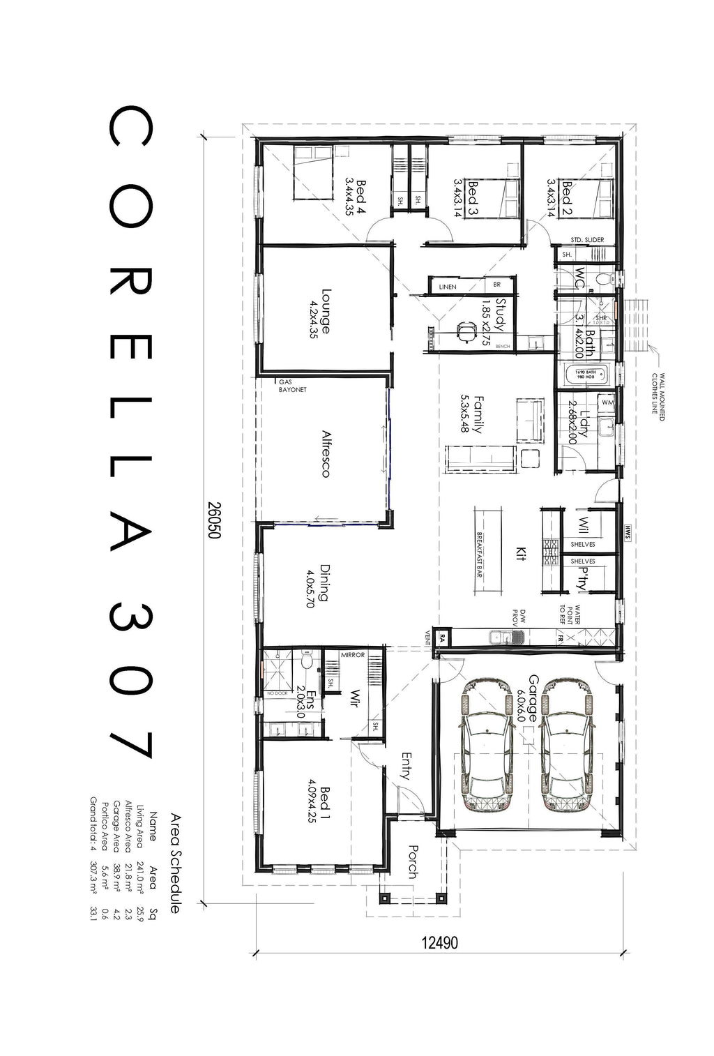 Corella 307 Display Home Wagga Wagga – Alatalo Bros